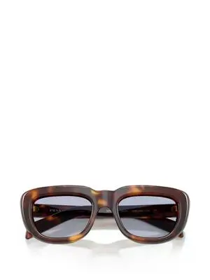 Prada Butterfly-shape Sunglasses - Brown