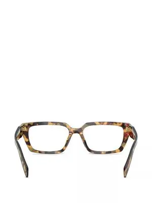 Prada Square-frame Eyeglasses - Brown
