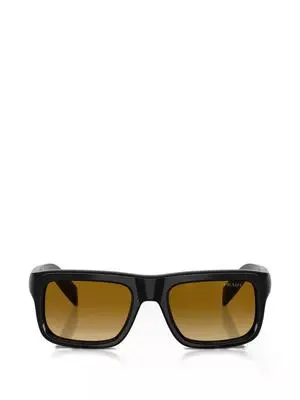 Prada Square-frame Sunglasses - Black
