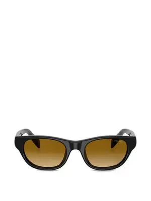 Prada Browline Sunglasses - Black