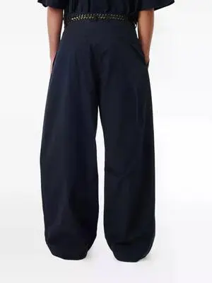 Studio Nicholson Double Pleated Trousers - Blue