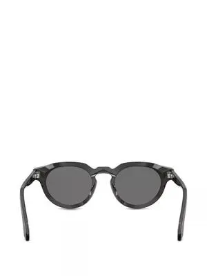 Giorgio Armani Round Frame Sunglasses