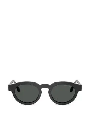 Giorgio Armani Round-frame Sunglasses - Black