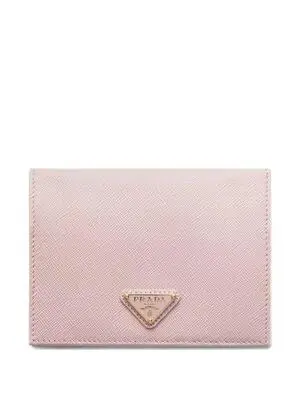 Prada Saffiano Leather Passport Holder - Pink