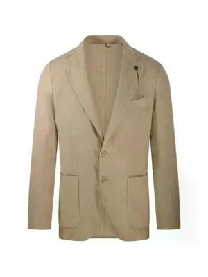 SANTANIELLO Buttoned Single-breasted Blazer