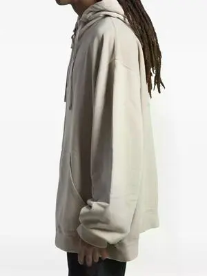 MAISON MARGIELA Cotton Zip Up Hoodie - Neutrals