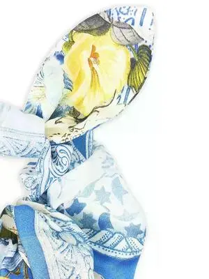 Camilla De Nada Granada Scrunchie - Blue