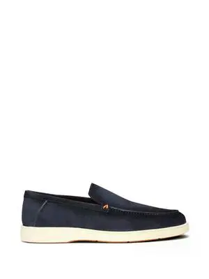Santoni Detroit Suede Loafers