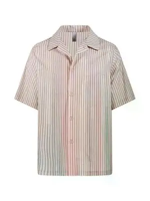 HEVO Striped Pocket Shirt - Neutrals