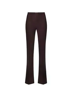 Elisabetta Franchi Satin Band Bootcut Trousers