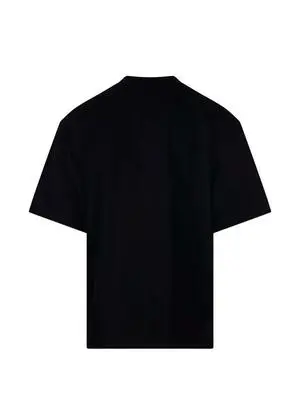 Off-White Crew-neck Printed T-shirt - Black