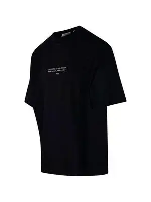 Off-White Crew-neck Printed T-shirt - Black