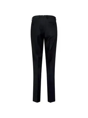 Caruso Double-breasted Suit - Black