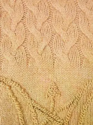 Camilla Funnel-neck Knit Poncho