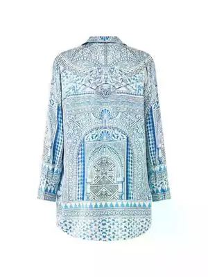 Camilla Patterned Double-breasted Jacket