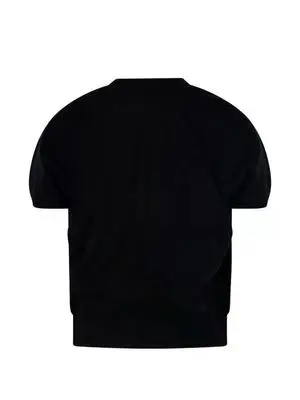 NUDE Gathered-sleeve T-shirt