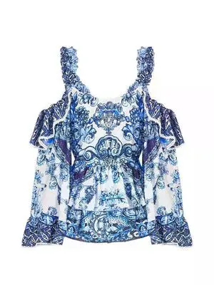 Camilla Ruffle Blouses