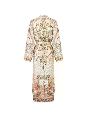 Camilla Animalia Shirt Dress - Neutrals