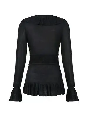 Camilla V-neck Blouse