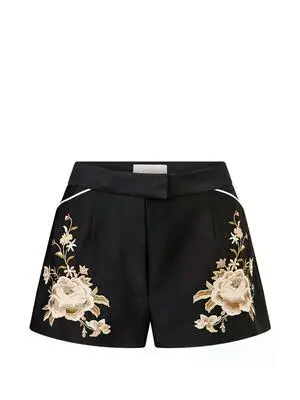 Camilla Embroidered Mini Shorts