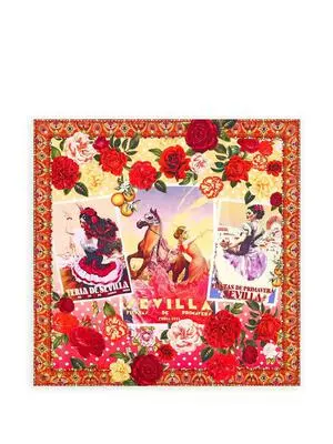 Camilla Large Olé Olé Square Scarf