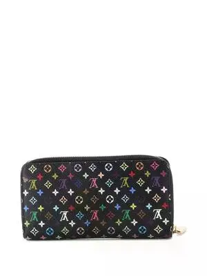 LOUIS VUITTON Zippy Wallet Monogram Multicolor Small Wallets