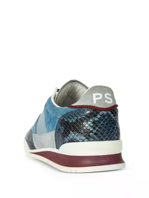 Paul Smith Dover Snake-pattern Panelled Sneakers