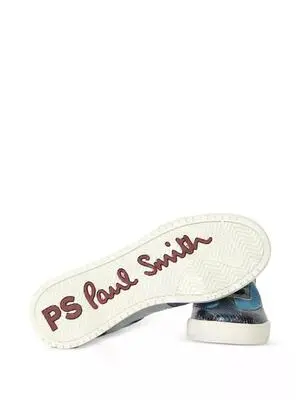 Paul Smith Dover Snake-pattern Panelled Sneakers