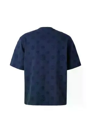 Casablanca Monogram Crew-neck T-shirt - Blue
