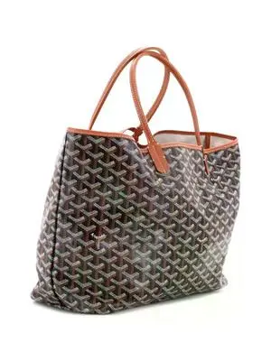 Goyard Saint Louis Coated Canvas Pm Tote Bag - Black