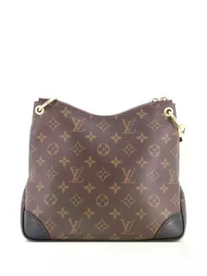 LOUIS VUITTON Odeon Nm Handbag Monogram Canvas Pm - Black
