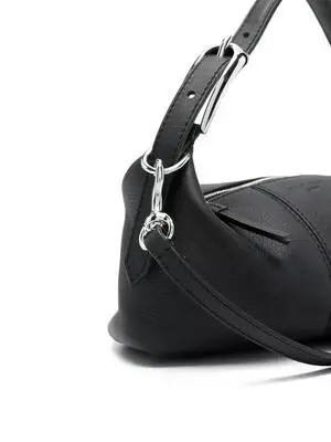J & M DAVIDSON Leather Shoulder Bag - Black