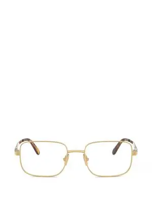 Miu Miu Rectangle-frame Glasses - Gold