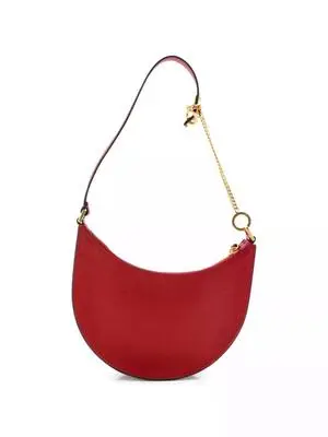 Valentino Garavani Vlogo Leather Mini Hobo Bag - Red