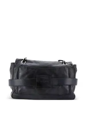 Balenciaga Modu Chain Flap Leather Shoulder Bag
