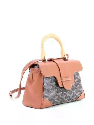 Goyard Saigon Top Handle Shoulder Bag - Brown