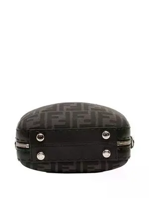 Fendi 2000-2010 Mini Zucca Canvas Suitcase