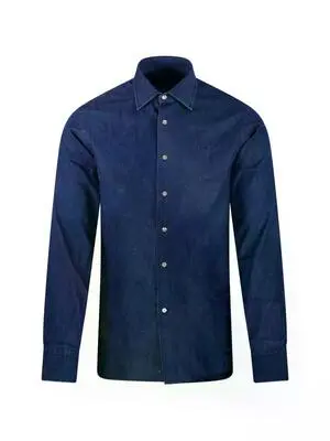 BORRIELLO NAPOLI Buttoned Shirt - Blue