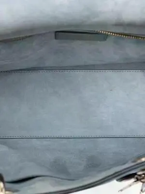 Dior 2018 Large Lady Satchel - Blue