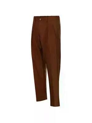 ENTRE AMIS Pleated Trousers