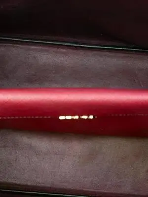 Prada Medium Saffiano Cuir Double Handle Satchel - Red
