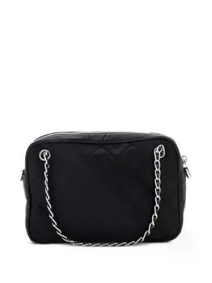 Prada Camera Bag Quilted Tessuto Small Shoulder Bag