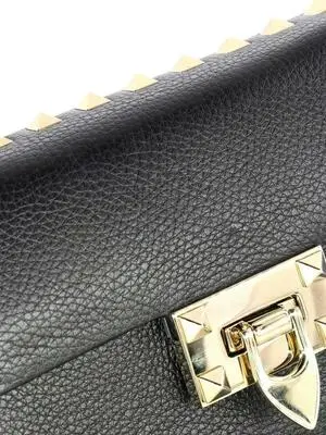 Valentino Garavani Rockstud Flip Lock Flap Shoulder Bag