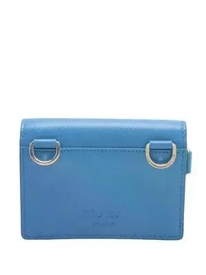Prada Mini Saffiano Screw Lock Crossbody Bag