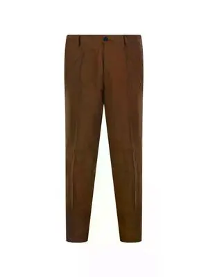 ENTRE AMIS Pleated Trousers