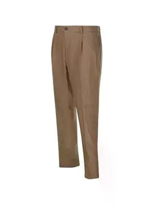 ENTRE AMIS Pleated Trousers