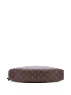 LOUIS VUITTON Porte-documents Jour Nm Bag Macassar Monogram Canvas - Black