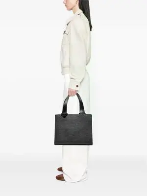 LOUIS VUITTON 2001 Epi Gemeaux Tote Bag - Black