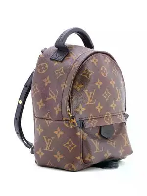 LOUIS VUITTON Palm Springs Monogram Canvas Mini Backpack - Brown