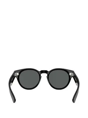 Oliver Spencer Round-frame Sunglasses - Black